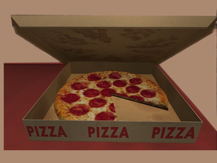 Second Life Marketplace - Pizza peperoni mesh