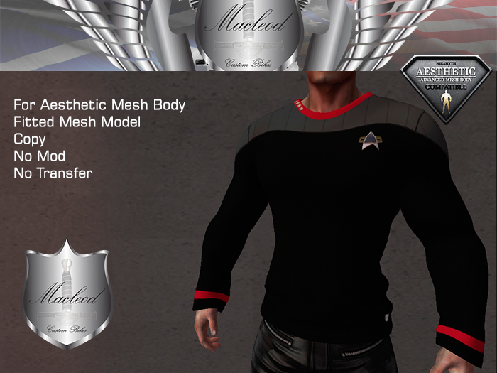 Second Life Marketplace - Aesthetic Star Trek Nemesis Fat-Pack Long ...