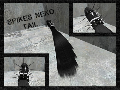 Second Life Marketplace - Spikes Neko Tail ::AC::