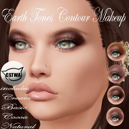 Second Life Marketplace - CATWA - EARTH CONTOUR EYE MAKEUP