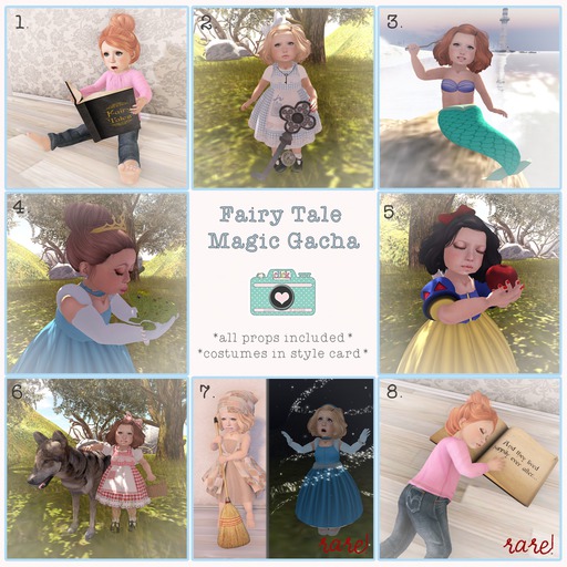 Second Life Marketplace - .click. Fairy Tale Magic Gacha 3