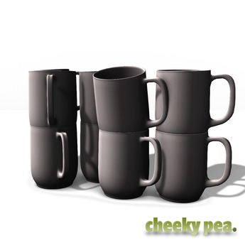 Second Life Marketplace - :CP: Modern Farmhouse Mug Clutter