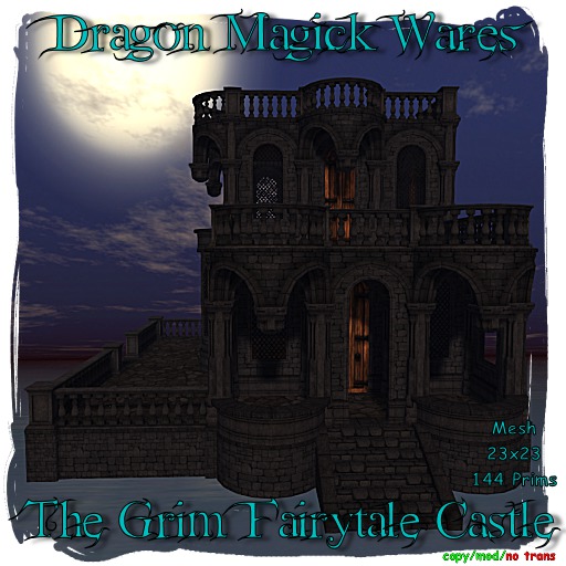 Second Life Marketplace - Dragon Magick Wares The Grim Fairytale Castle ...