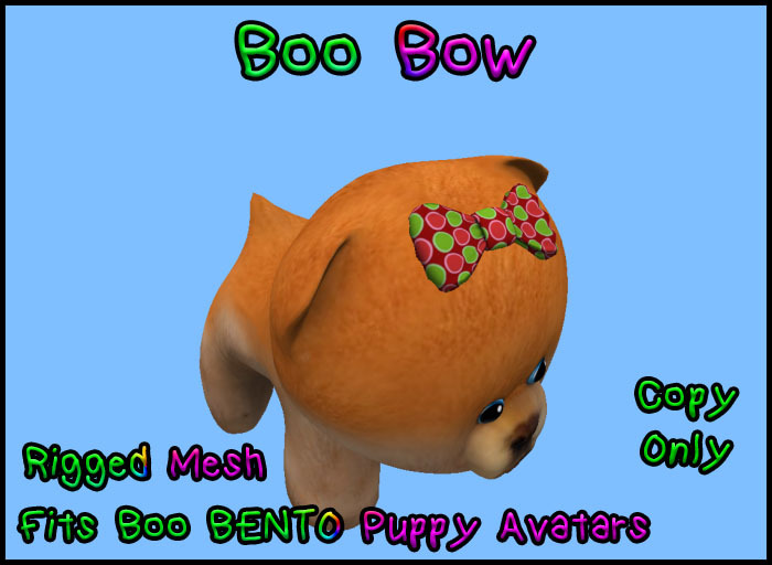 Second Life Marketplace - Boo Fever Clothing - Bow [4]