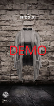 Second Life Marketplace Uc Knited Cardigan Demo