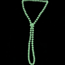 Second Life Marketplace - Light Green Beads Long Loop Necklace