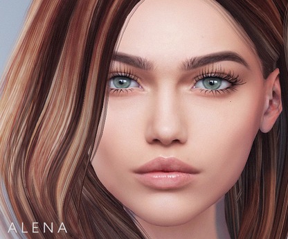 Second Life Marketplace - Insol: face Alena, ST 'Milk' (CATWA)