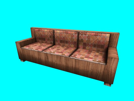 Second Life Marketplace - Couch #1 COPY version - 1 Land Impact - FREE!