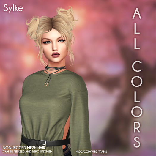 Second Life Marketplace - /Wasabi Pills/ Sylke Mesh Hair - All colors
