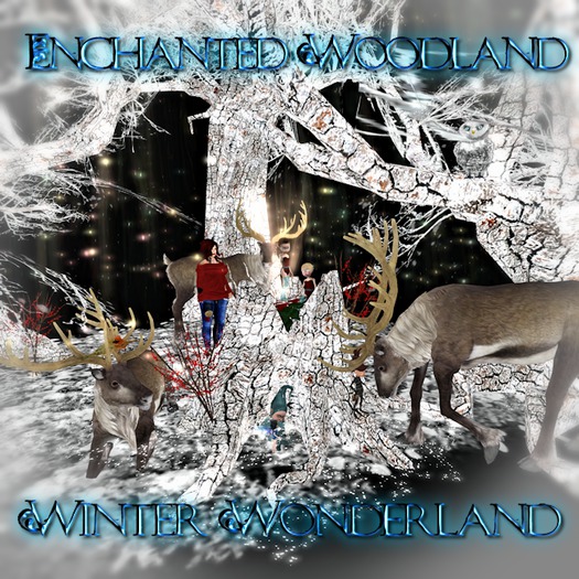 Second Life Marketplace - Enchanted Winter Wonderland Forest