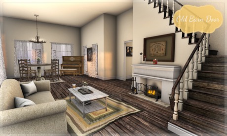 Second Life Marketplace - {OBD} The Ingalls Farmhouse & Gazebo