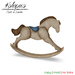 Second Life Marketplace - Kalopsia - Silver Rocking Horse - Light Wood