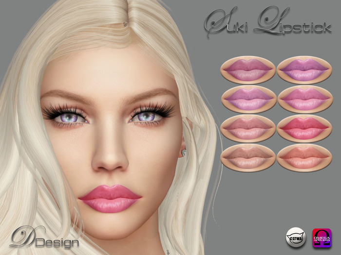 Second Life Marketplace - Suki Lipstick Demo Box (wear)