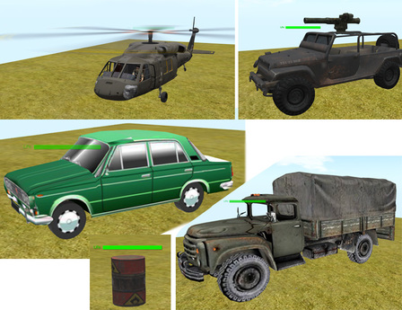 Second Life Marketplace - Target Vehicles