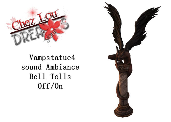 Second Life Marketplace - *Chez Lou*HUD*WEAR & UNPACK*Statue Vamp4 ...