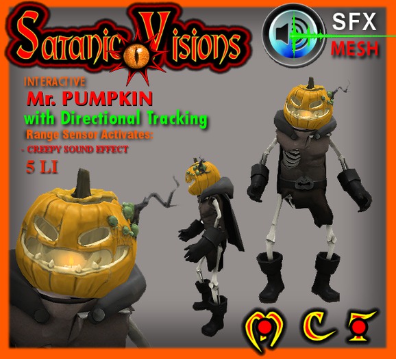 Second Life Marketplace - Mr. Pumpkin