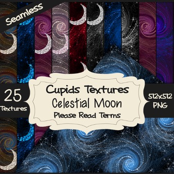 Second Life Marketplace - *Cupids Textures * 25 CELESTIAL MOON