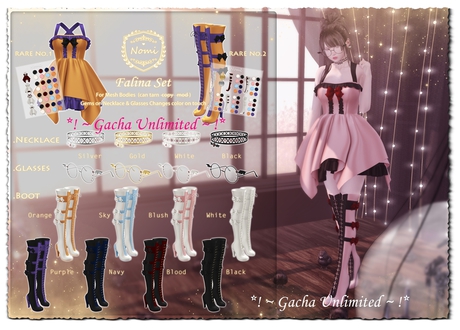 Second Life Marketplace - -Nomi-Falina Set Dress RARE
