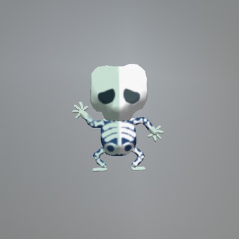 Second Life Marketplace - Skeleton Halloween Mesh Animated Plushie