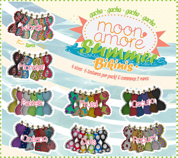 Second Life Marketplace - :Moon Amore: Sumerkini (Monster) RARE