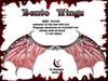 Second Life Marketplace - 15 BENTO Devil bat wings mesh rigged animated ...