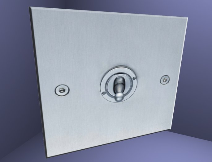Second Life Marketplace - Maruti Textures Chrome Toggle Switch Texture ...