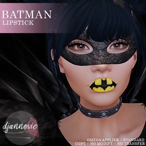 Second Life Marketplace - • Djannovic • [Lipstick] Batman - Omega ...