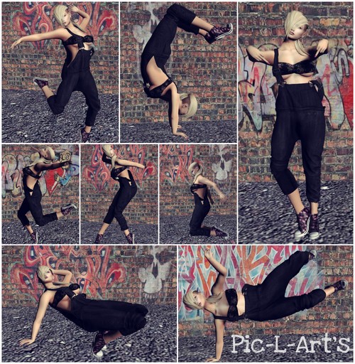 Second Life Marketplace - Urban Dancer pack 2...poses...Pic-L-Art's ...