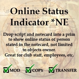 Second Life Marketplace - Status Indicator - Notecard Edition