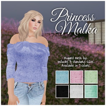 Second Life Marketplace - *TPS* Princess Malka - Top - Spearmint