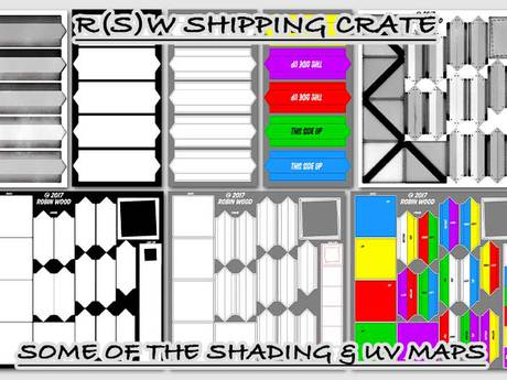Second Life Marketplace - R(S)W Shipping Crate Full Perms