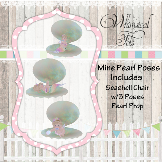 Second Life Marketplace - {WT} TD Mine Pearl Pose Set