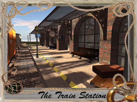 Second Life Marketplace - train station