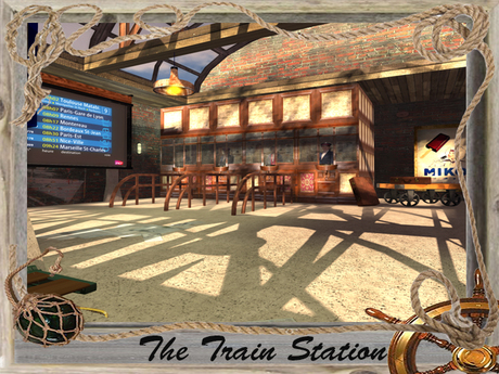 Second Life Marketplace - train station