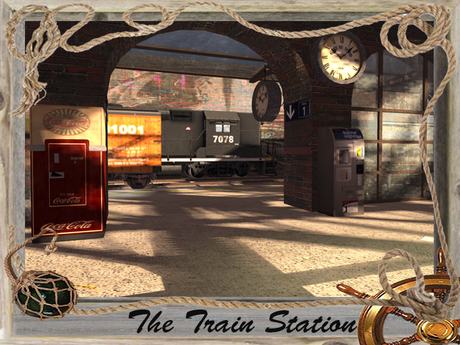 Second Life Marketplace - train station
