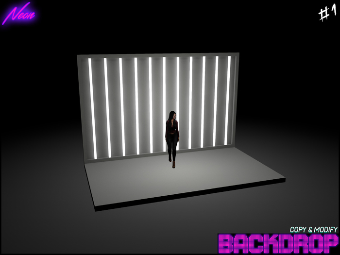 Second Life Marketplace - Neon // Backdrop 1 // Nightlight
