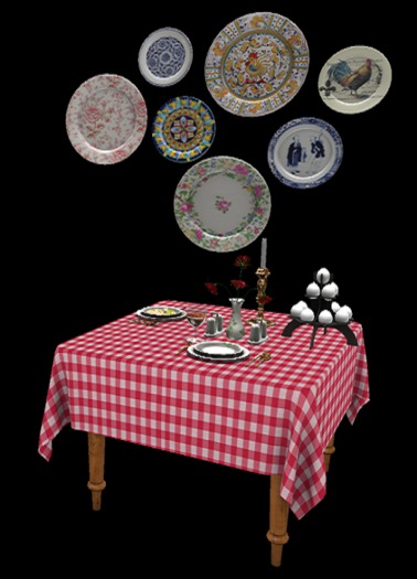 Second Life Marketplace - M.LAW - MCML gacha diner table