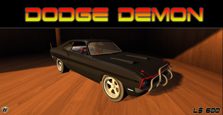 Second Life Marketplace - [M] Dodge Demon [BOXED]