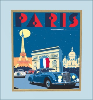 Second Life Marketplace - .:{ MG }:. Paris - Vintage Framed Picture
