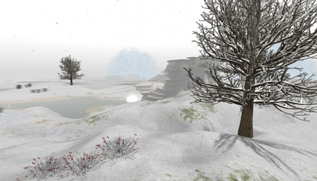 Second Life Marketplace - Island3 snow edition for 64x64 land size or ...