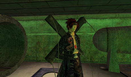 Second Life Marketplace - Rustic Body Impaled Cross