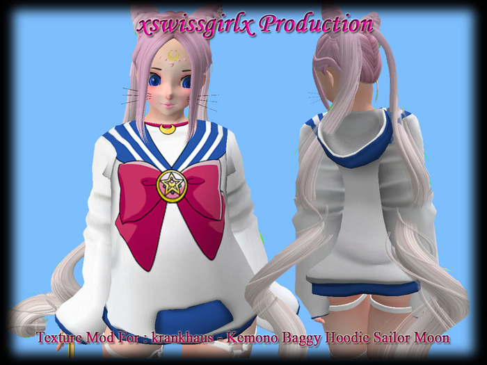 Second Life Marketplace - Texture Mod For : krankhaus - Kemono Baggy ...