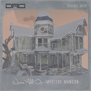 Second Life Marketplace - -DRD- Winter Add On - Mystery Mansion ONE