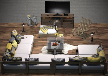 Second Life Marketplace - Living room Spectrum