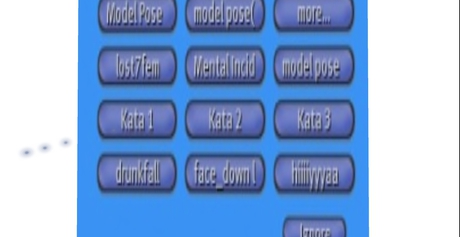 Second Life Marketplace - Animation Menu Script Pack
