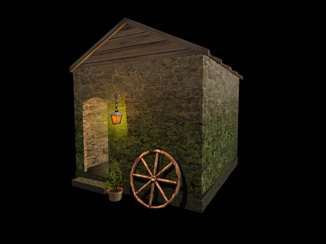 Second Life Marketplace - [COMIX]Fantasy cottage #1 - Copy/Mod - 8 Prims