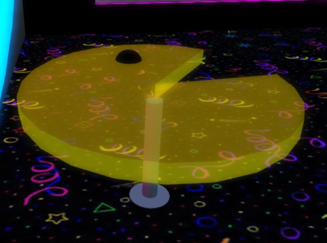 Second Life Marketplace - Glass Pac Man Table