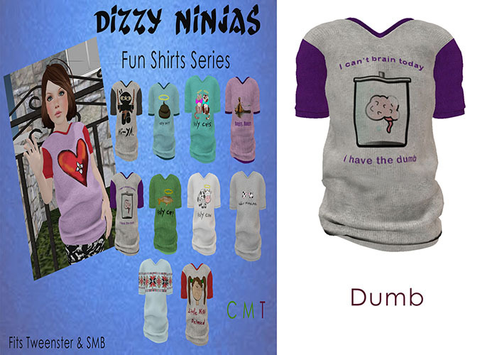 Second Life Marketplace - Dizzy Ninja Fun Series Tweenster/SMB The Dumb