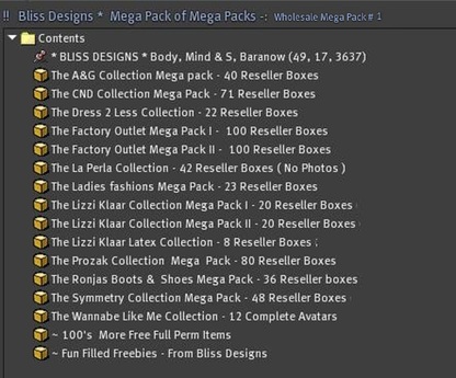 Second Life Marketplace - ♡ The Best SL Mega Business Starter Pack ...