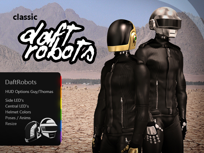 Second Life Marketplace - Daft Robots [Classic] MUSCHI